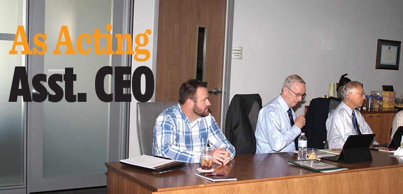 As Acting Asst. CEO | United Cooperative Services